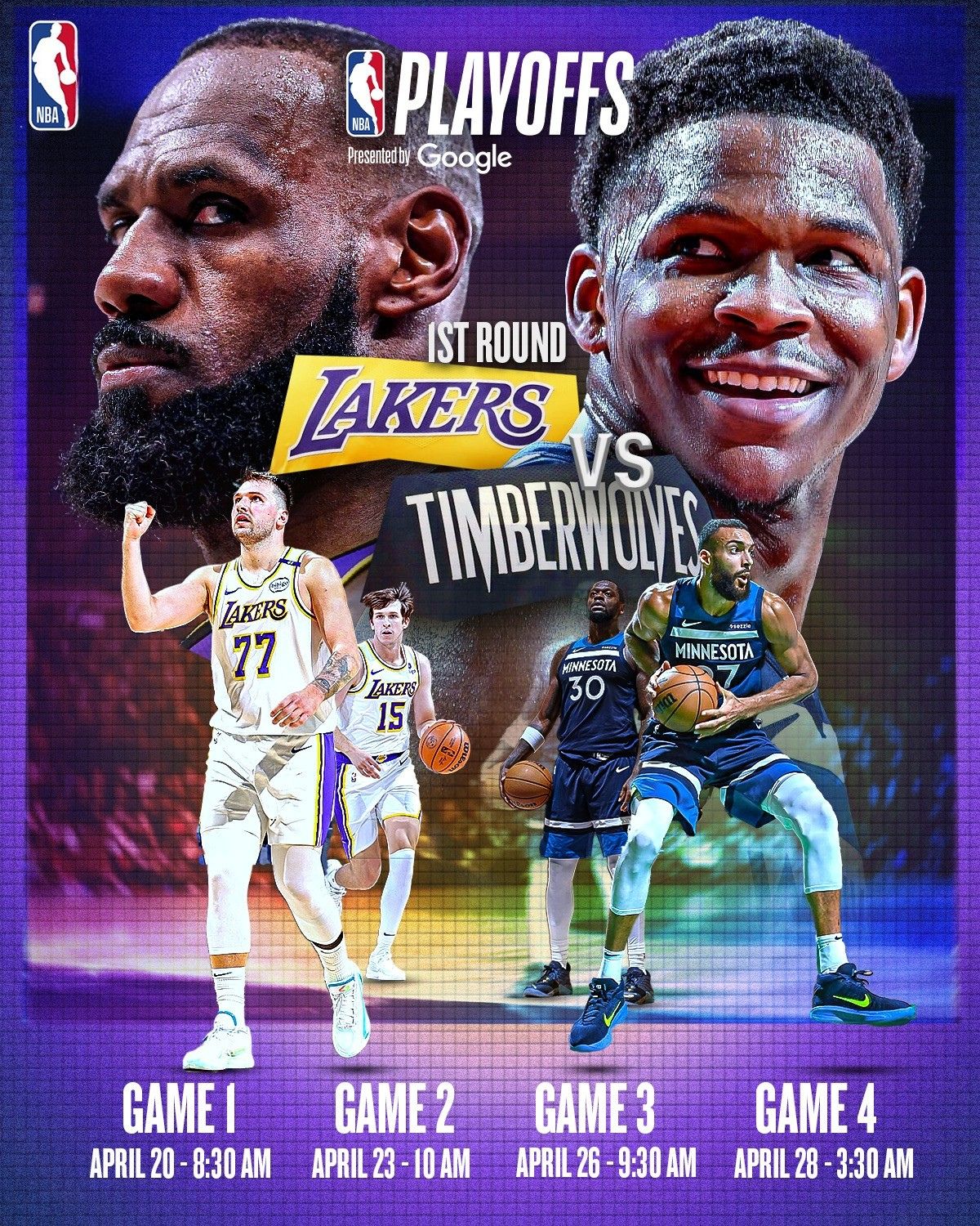NBA Playoffs 2025: Lakers Wajib Menang di Game 5 Kontra Timberwolves! - Situs Berita Bola Serta ...