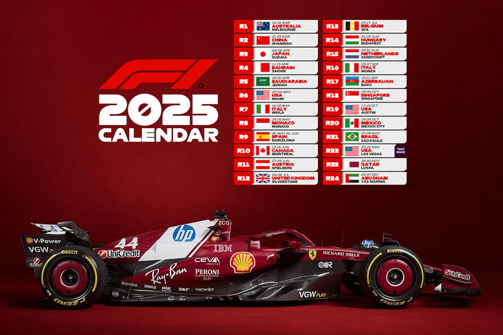 Jadwal Formula 1 2025 Terlengkap Hari Ini & Terupdate